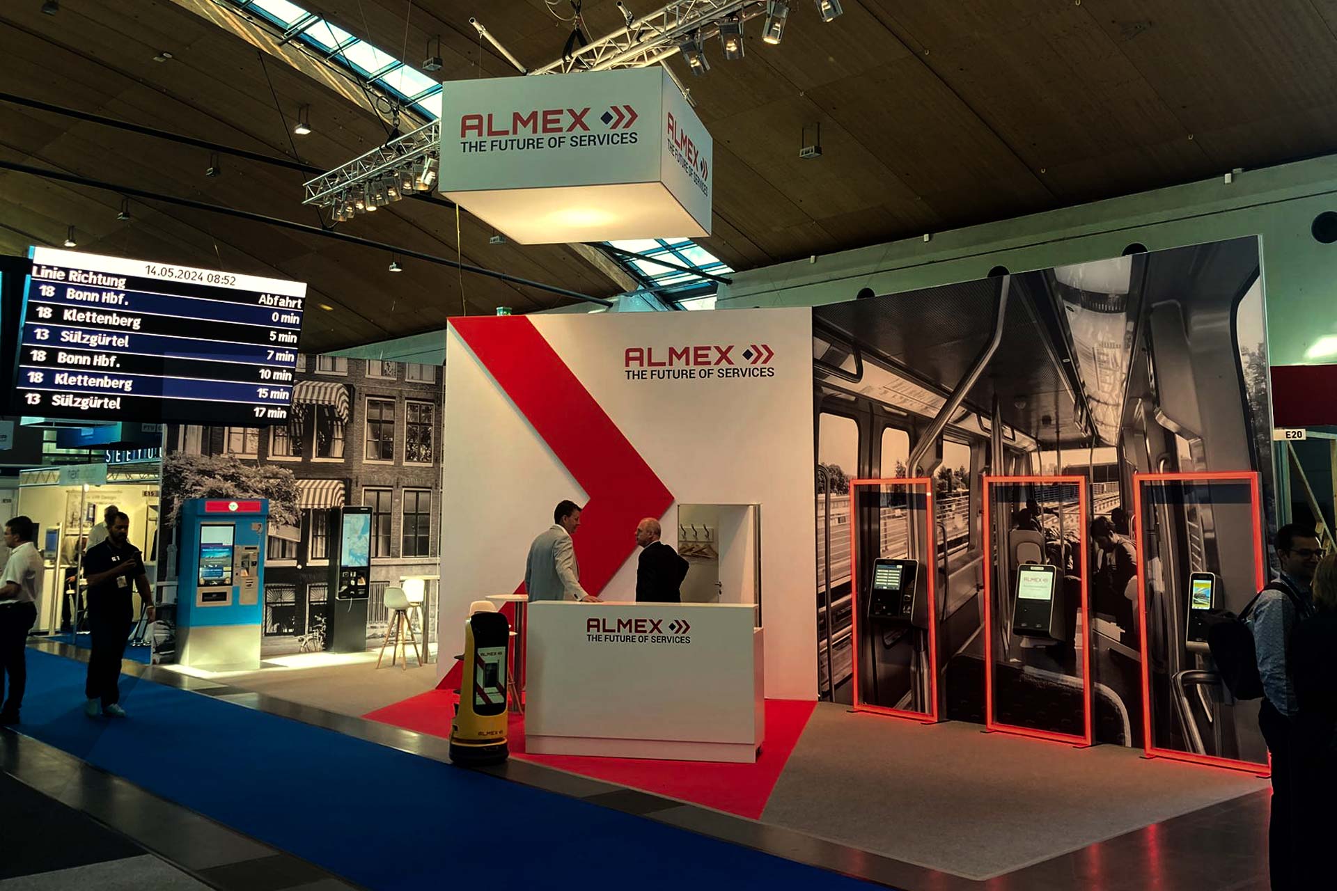 Almex GmbH-IT-TRANS 2024-messestand-ante+staehely